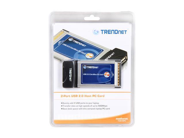 TRENDnet TU2-H2PC 2-Port USB PC Card - Retail - Newegg.com