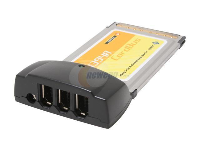SUNIX CBF1706SC IEEE 1394 PCMCIA Card - Newegg.com