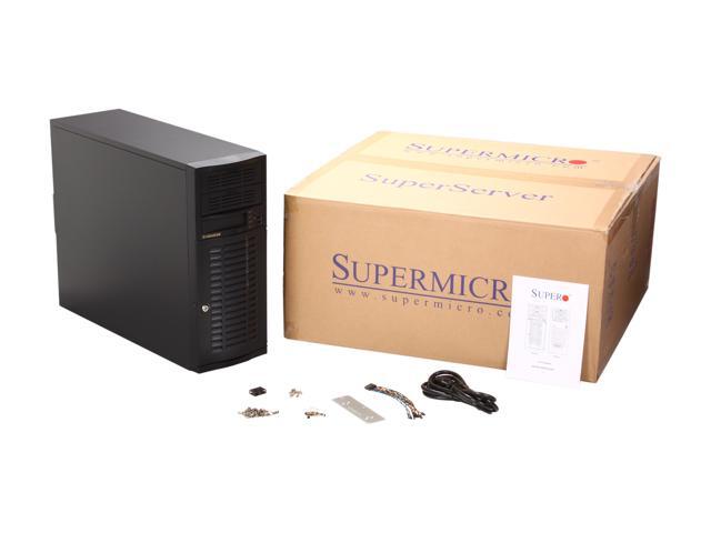 Supermicro Case CSE-733TQ-668B Mid-Tower 4 x 3.5 inch SAS / SATA HS E ...