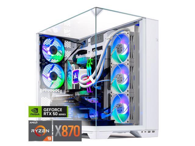 Skytech O11 Vision Gaming PC Desktop, Ryzen 9 9900X3D 4.4 GHz (5.5GHz ...