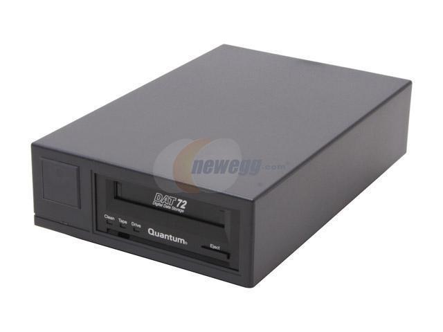 Quantum CD72LWE-SST Black 72GB DAT72 Tape Drive - Newegg.com