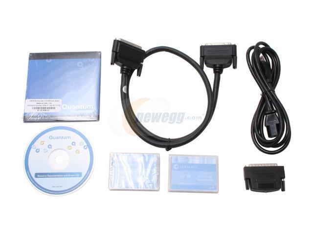 Quantum CD72LWE-SST Black 72GB DAT72 Tape Drive - Newegg.com