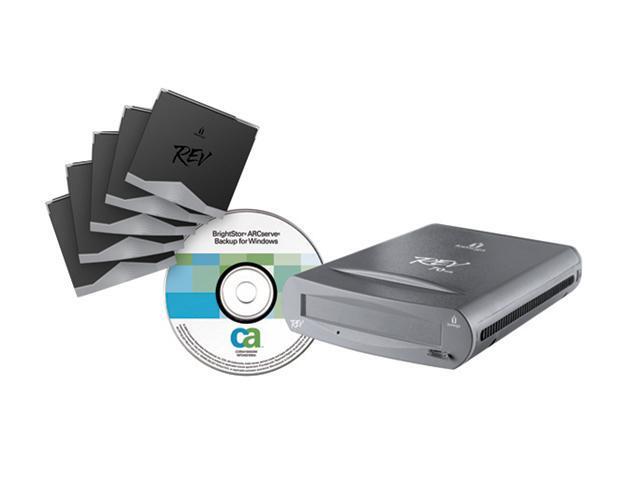 iomega 33511 REV 70GB USB 2.0 Server Backup and Disaster Recovery Kit ...