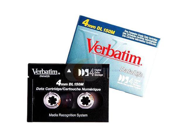 Verbatim 93829 DDS-4 4MM 150M DDS4 Data Cartridge - Newegg.com