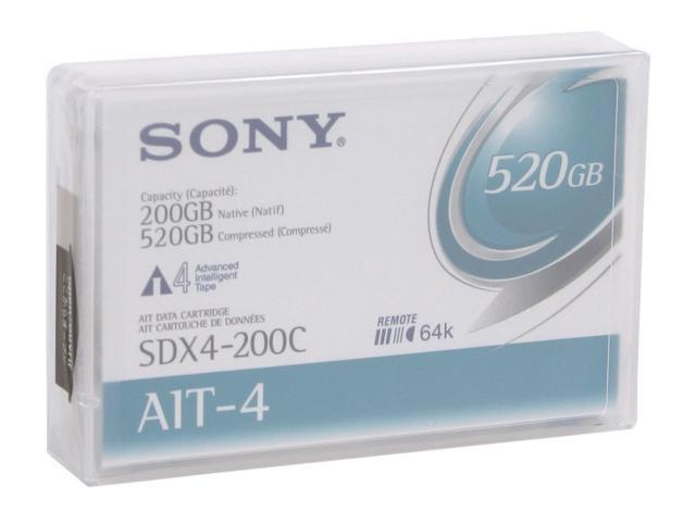 SONY SDX4-200C AIT4 Tape Media - Newegg.com