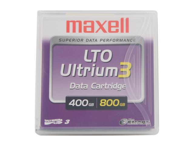 maxell 183900 LTO Ultrium 3 Tape Media - Newegg.com
