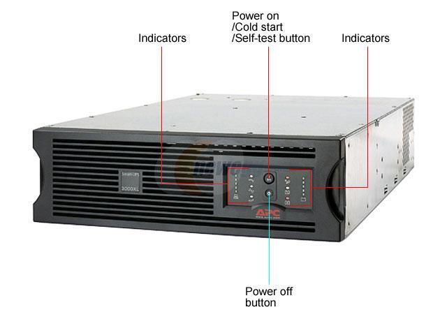 APC SUA3000RMXL3U Smart-UPS XL 3000VA RM 3U 120V - Newegg.com