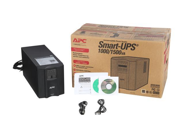 Open Box: APC Smart-UPS SMT1000 UPS - Newegg.com