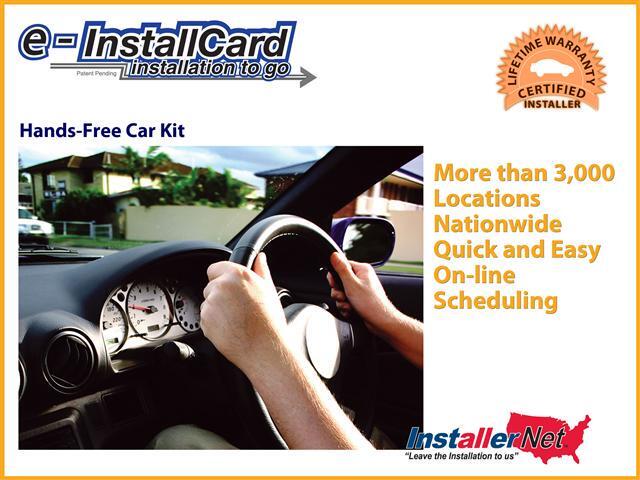 InstallerNet Hands-Free Car Kit e-InstallCard - Newegg.com