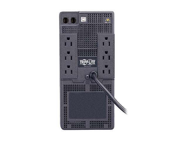 Tripp Lite SMART750USB Smart Pro 750 VA 450 Watts 6 Outlets Tower Line ...