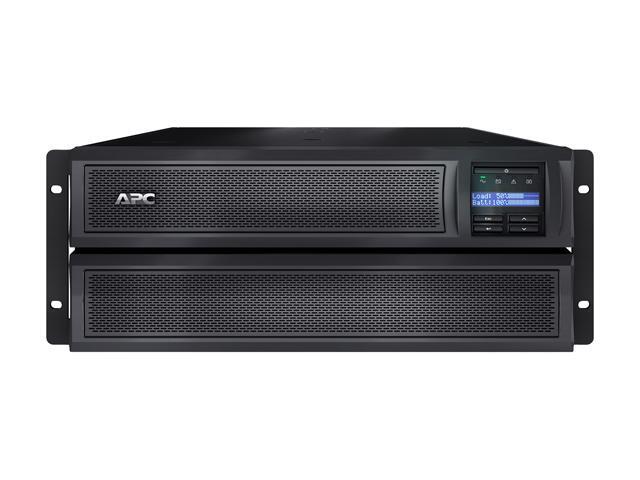 APC UPS, 3000 VA Smart-UPS Sine Wave, Short Depth UPS Battery Backup ...