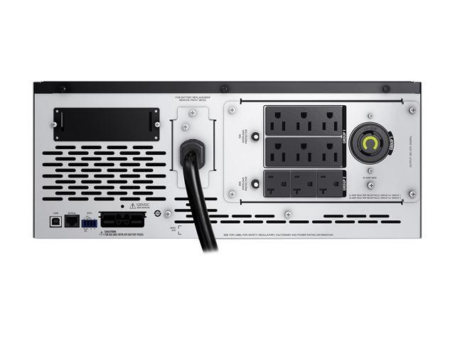 APC UPS, 3000 VA Smart-UPS Sine Wave, Short Depth UPS Battery Backup ...