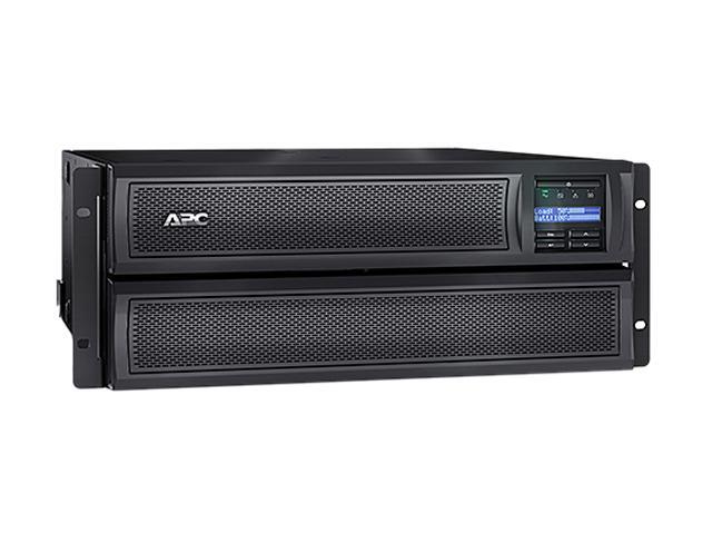 APC UPS, 3000 VA Smart-UPS Sine Wave, Short Depth UPS Battery Backup ...