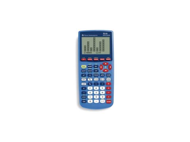 Texas Instruments TI-73 Explorer Graphing Calculator Teacher Pack ...