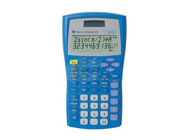 Texas Instruments TI34II TI 34II Explorer Plus Calculator - Newegg.com