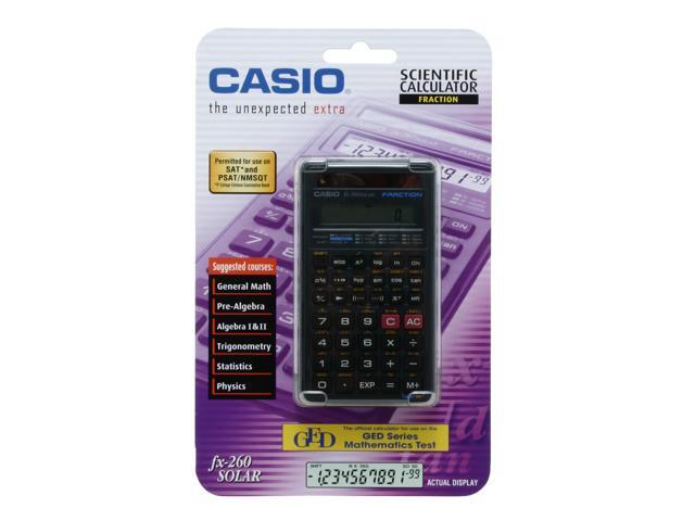 Casio FX-260Solar Scientific Calculator - Newegg.com