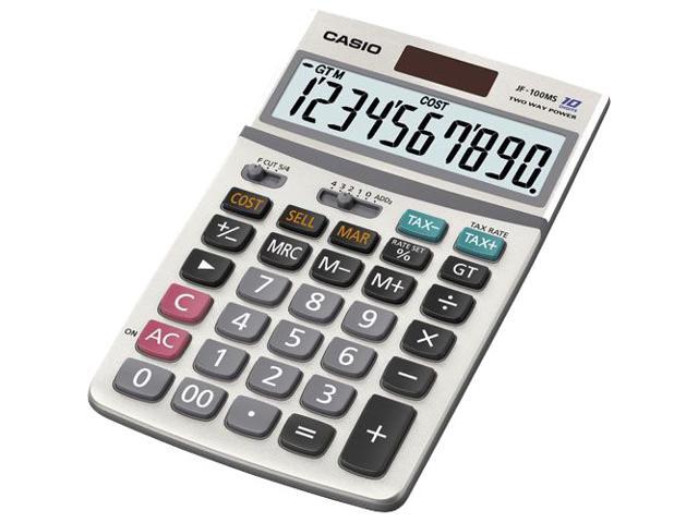 Casio JF100MSSIH Solar Calculator - Newegg.com