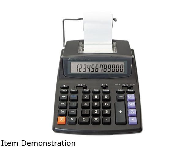 Innovera 16015 16015 Two-Color Roller Printing Calculator, 12-Digit LCD ...
