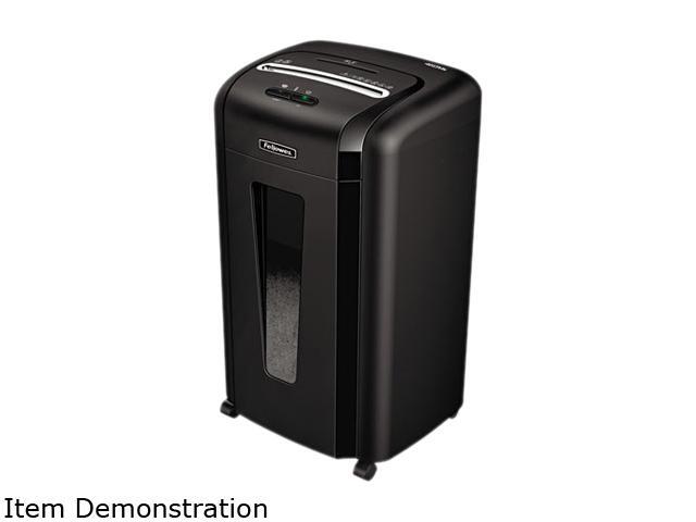 Fellowes 3246001 Powershred MS460Cs Heavy-Duty Micro-Cut Shredder, 10 ...