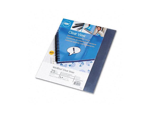 9743070 GBC VeloBind Presentation Covers, 11 x 8-1/2, Clear, 25/Pack ...
