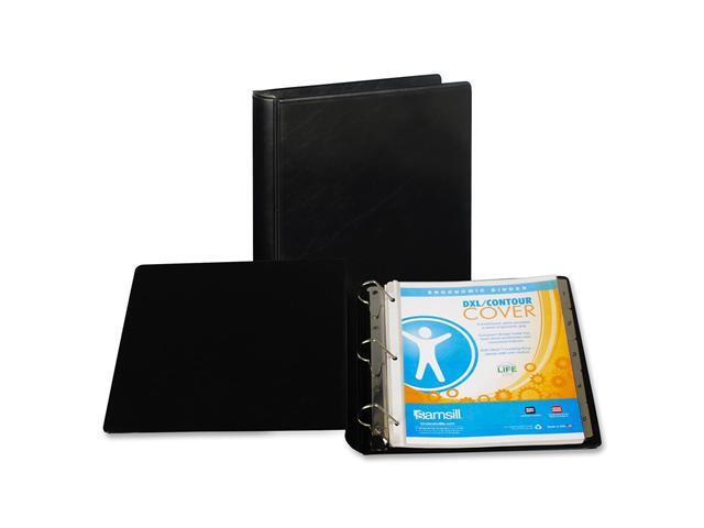 Samsill 17750 Top Performance DXL Insertable Angle-D Binder, 1-1/2" Capacity, Black - Newegg.com