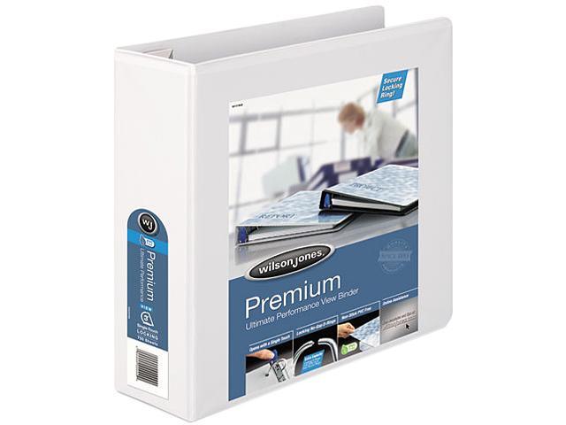 Wilson Jones 86630 Professional Plus No-Gap D-Rings Vinyl View Binder ...