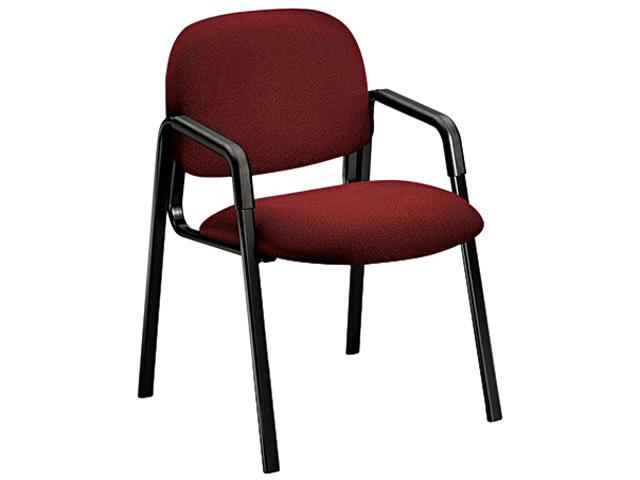 HON 4003AB62T Solutions Seating Leg Base Guest Arm Chair, Burgundy ...
