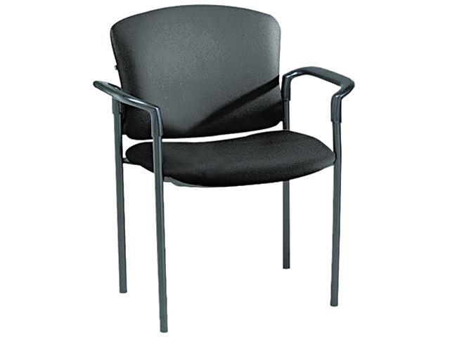 HON 4071EE11T Pagoda 4070 Series Stacking Arm Chairs, Black Vinyl, 2/Carton - Newegg.com