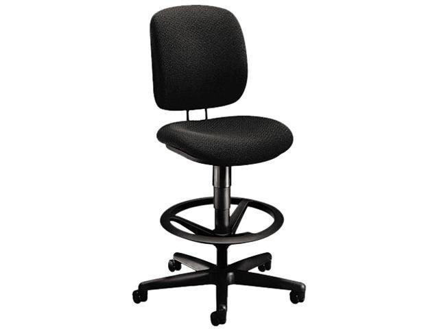 HON 5905AB10T ComforTask Task Swivel Stool, Black - Newegg.com