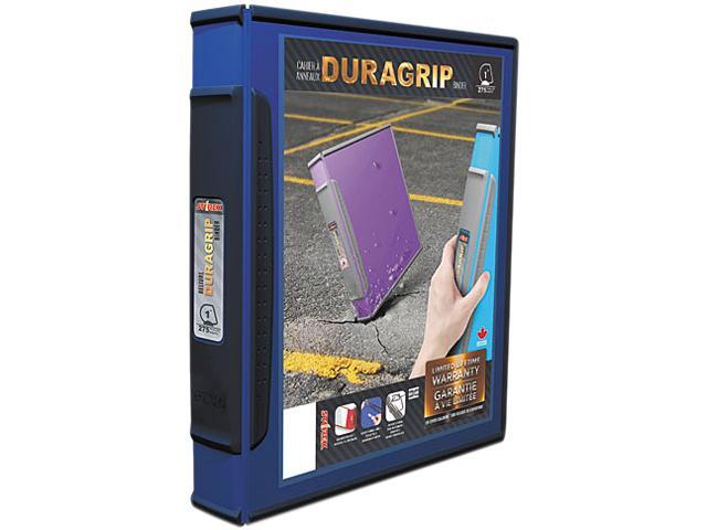 Storex 31581B06C DuraGrip Binders, 1" Capacity, Blue, 1 Each - Newegg.com