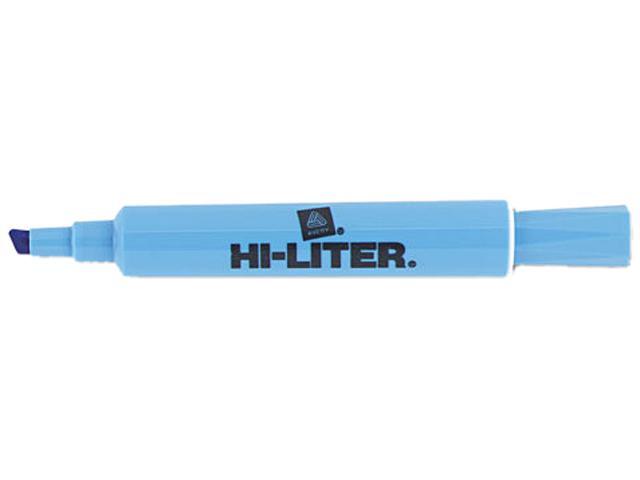 HI-LITER 07746 Desk Style Highlighter, Chisel Tip, Light Blue Ink, 12 ...