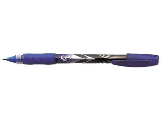 BIC Z4C11-BE Z4+ Roller Ball Stick Pen, Blue Ink, Fine, Dozen - Newegg.com