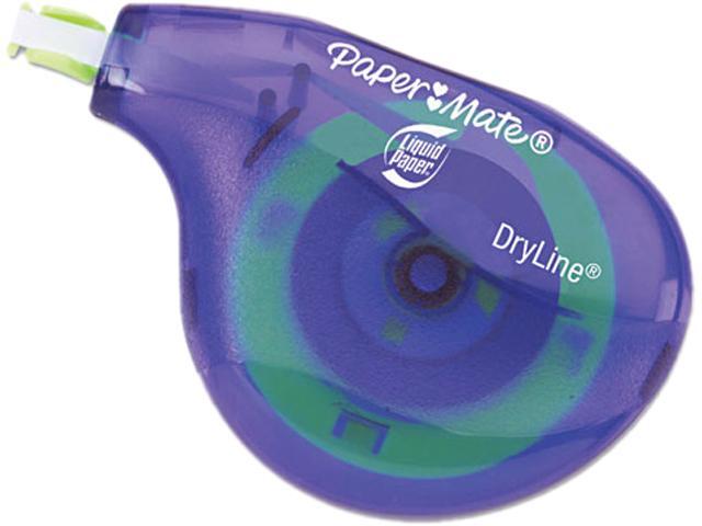 Paper Mate Liquid Paper 6137406 DryLine Correction Tape, Non-Refillable ...