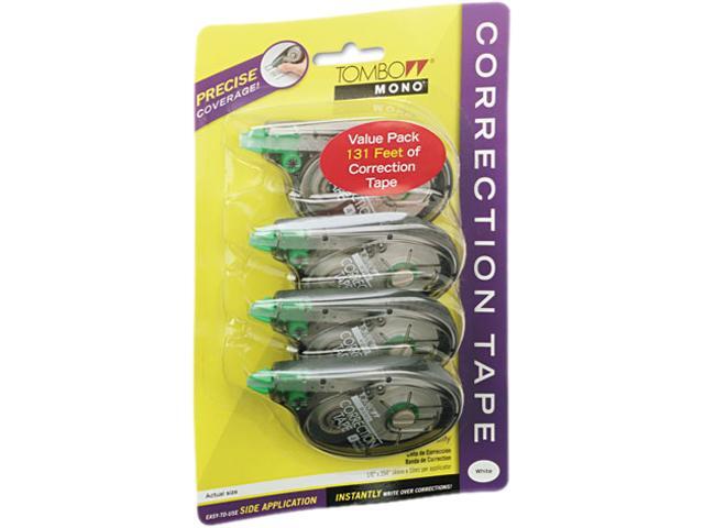 Tombow Mono 68626 MONO Correction Tape, Non-Refillable, 1/6" x 394 ...