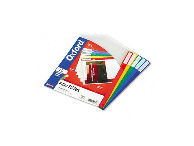 Pendaflex 50981 Expanding Index Folders, Letter, Poly, Assorted Colors ...