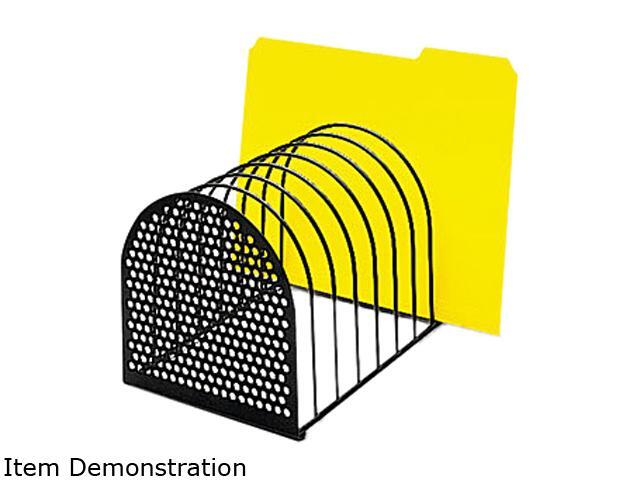 Fellowes 22304 Perf-Ect Desk File, Eight Sections, Metal/Wire, 7 x 10 1 ...