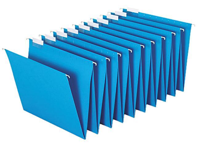 Globe-Weis HF20BLU Hanging Accordion Folders, Letter Size, Blue, Two ...