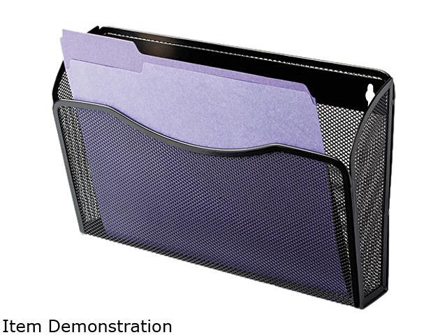 Rolodex 21931 Single Pocket Wire Mesh Wall File, Letter, Black - Newegg.com