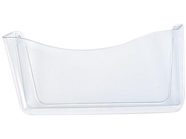 Rubbermaid 65972ROS Unbreakable Single Pocket Wall File, Letter, Clear ...