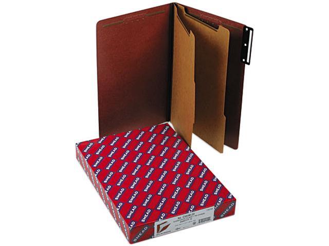 Smead 19230 Pressboard Classification Folders, Metal Tab, Legal, Six ...