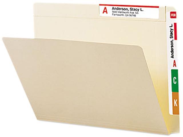 Smead 24190 Conversion File Folders, Straight Cut Top Tab, Letter ...