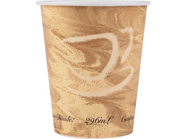 Solo Cup 370MS-0029 Single Sided Poly Paper Hot Cups, 10 OZ, Mistique ...