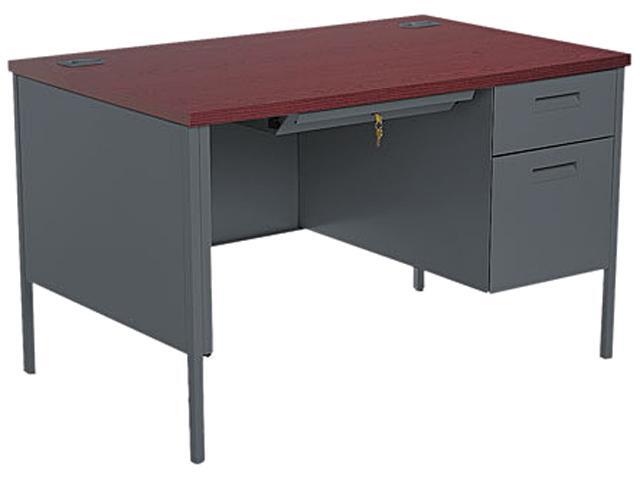 HON Metro Classic Right Pedestal Desk, 48w x 30d x 29-1/2h, Mahogany ...