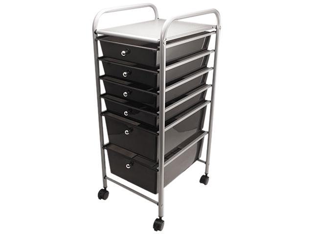 Advantus 34005 Portable Drawer Organizer, 15-1/2w x 13d x 32h, Chrome ...