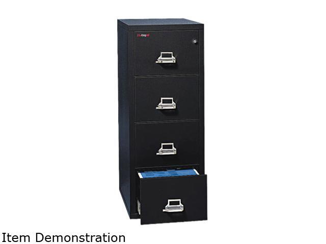 FireKing 42125CBL 4-Drawer Vertical File, 20-13/16w x 25d, UL 350° for ...