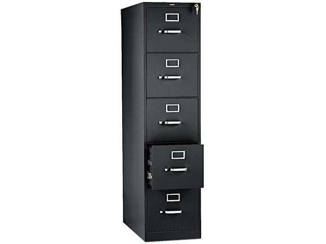 HON 315PP 310 Series Five-Drawer, Full-Suspension File, Letter, 26-1/2d ...