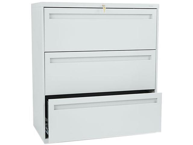 HON 783LQ 700 Series Full-Pull Locking Lateral File, Light Gray ...