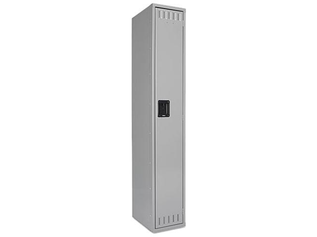 Tennsco STS121872AMG Single Tier Locker, 12w x 18d x 72h, Medium Gray ...