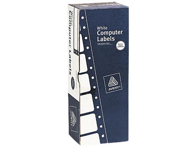 Dot Matrix Mailing Labels 1 Across 15/16 x 3 White 5000/Box - Newegg.com