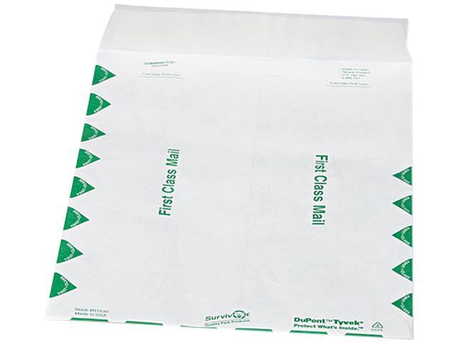 SURVIVOR R1530 Tyvek USPS First Class Mailer, Side Seam, 9 1/2 x 12 1/2 ...